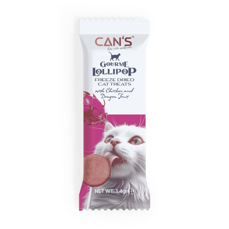 Cans Lollipop Chicken & Dragon Fruit 1.4 gr | Çakır Pet